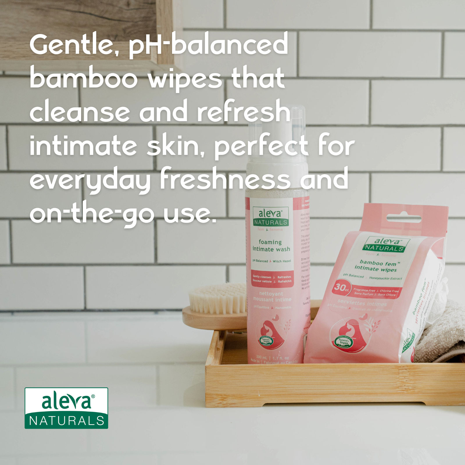Bamboo Fem Intimate Wipes – Aleva Naturals