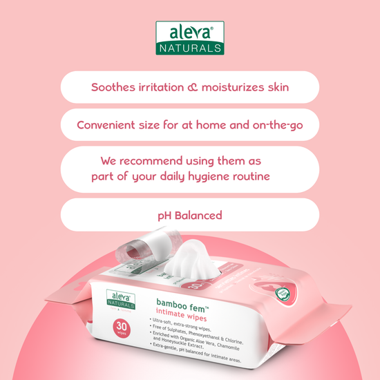 Bamboo Fem Intimate Wipes – Aleva Naturals